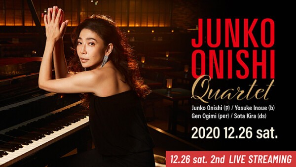 iFLYER: JUNKO ONISHI QUARTET @ Zaiko Live Streaming,