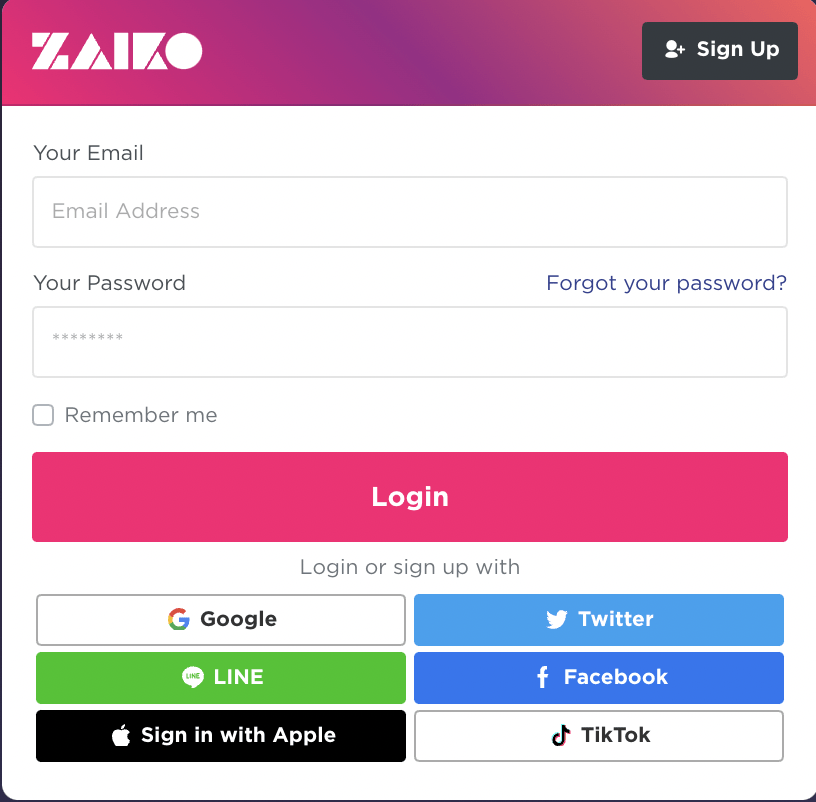 Frequently Asked Questions | ZAIKO